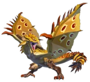 Gold Rathian | Nin10DillN64 Wiki | Fandom