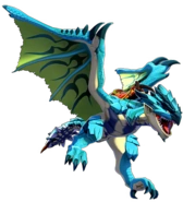 Azure Rathalos | Nin10DillN64 Wiki | Fandom