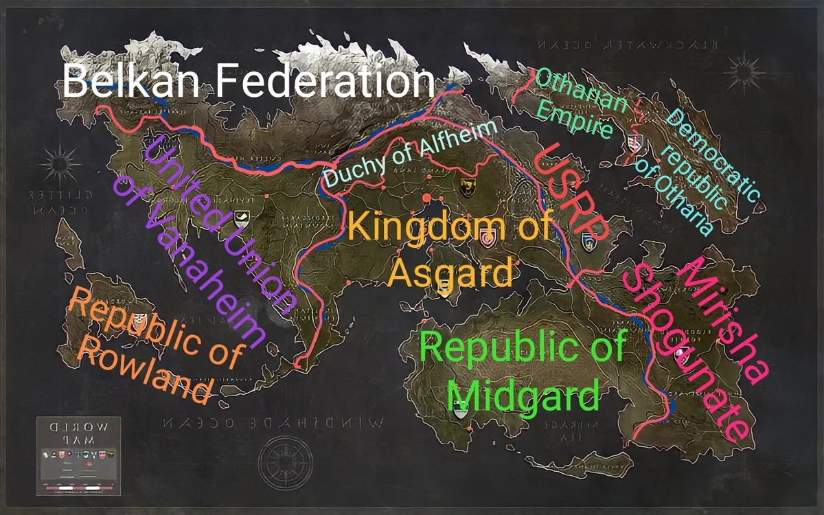 CÁC QUỐC GIA | Wiki Nine Realms | Fandom