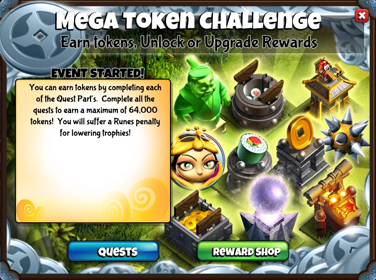 Mega Token Challenge | Ninja Kingdom Wiki | Fandom