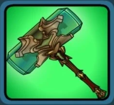 S06 Green Crystal Hammer | Ninja Rift Wiki | Fandom