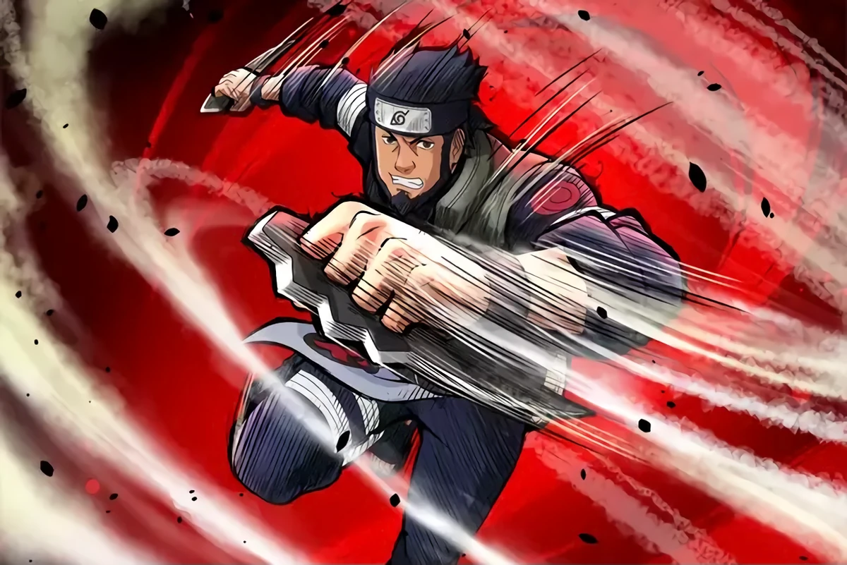 Asuma Sarutobi "Light Blade of Wind" | Ninja Tribes Wiki | Fandom