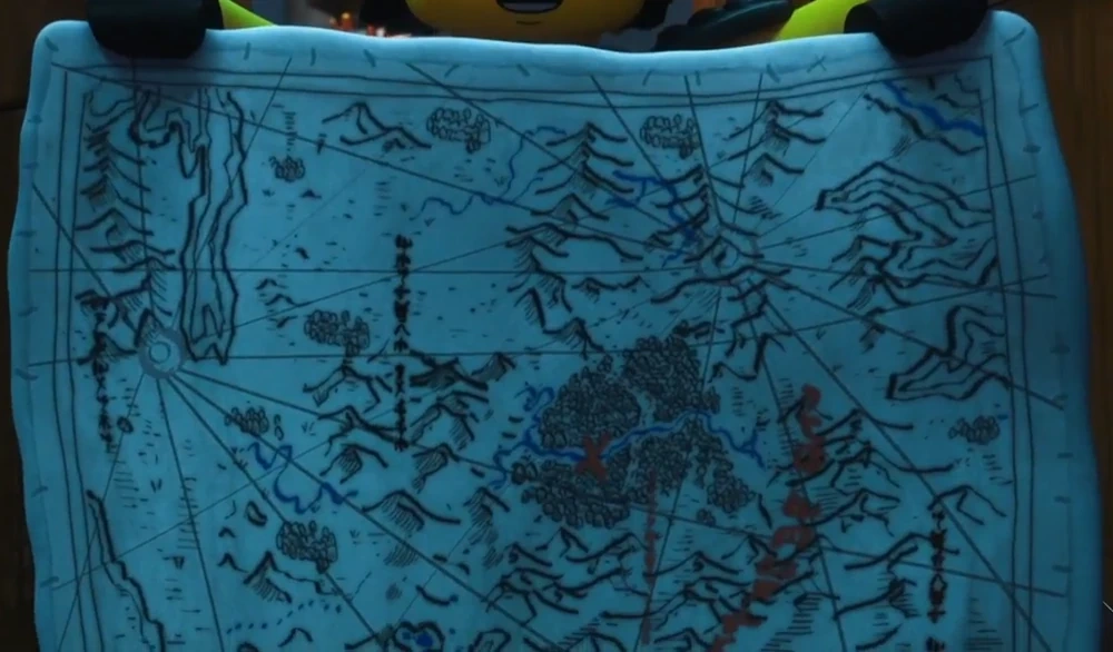 Maps to the Oni Mask of Hatred | Ninjago: The New Story Wiki | Fandom