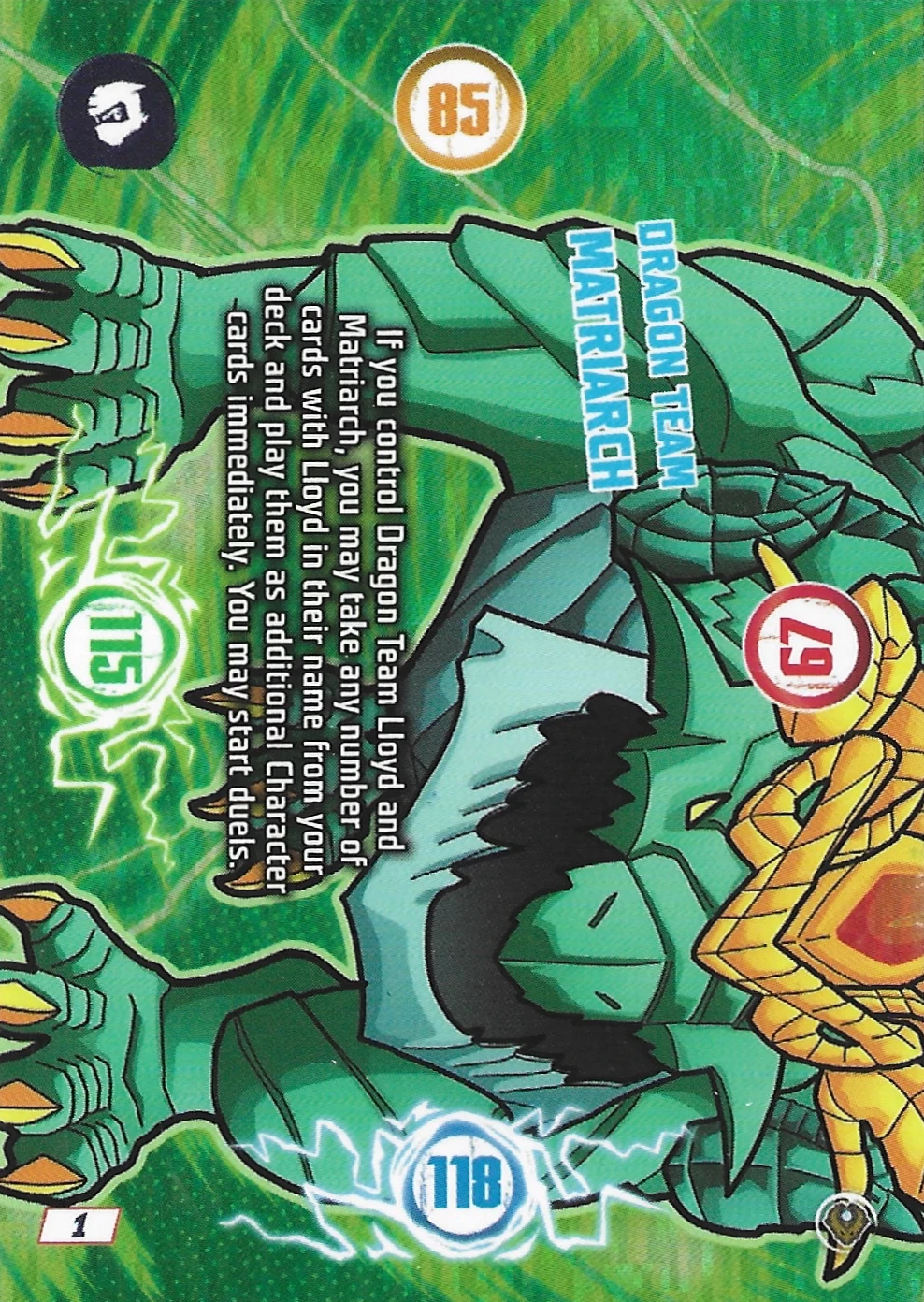 LEGO Ninjago Trading Card Game/Series 9 Next Level/List of cards ...