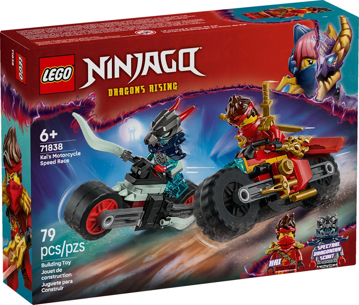 71838 Kai's Motorcycle Speed Race | Ninjago Wiki | Fandom