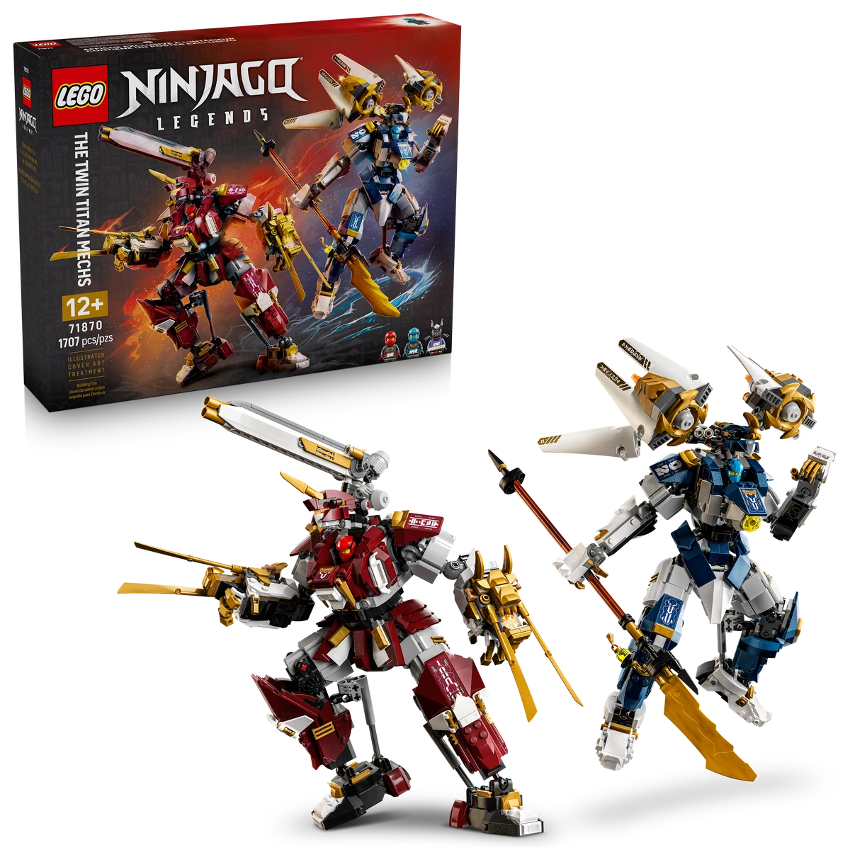 71870 The Twin Titan Mechs | Ninjago Wiki | Fandom