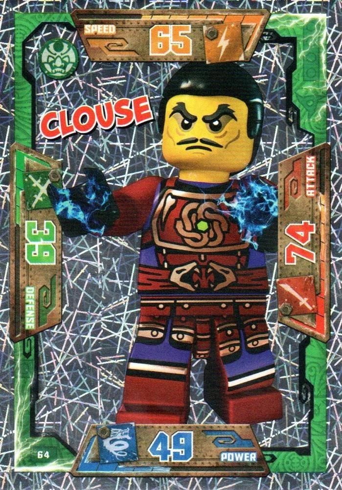 Card 64 - Clouse (TCG S1) | Ninjago Wiki | Fandom
