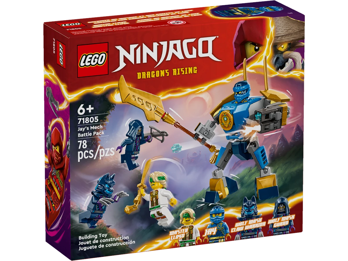 71805 Jay's Mech Battle Pack | Ninjago Wiki | Fandom
