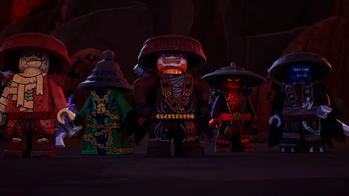 Forbidden Five | Ninjago Wiki | Fandom