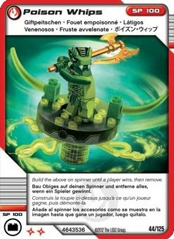Card 44 - Poison Whips | Ninjago Wiki | Fandom