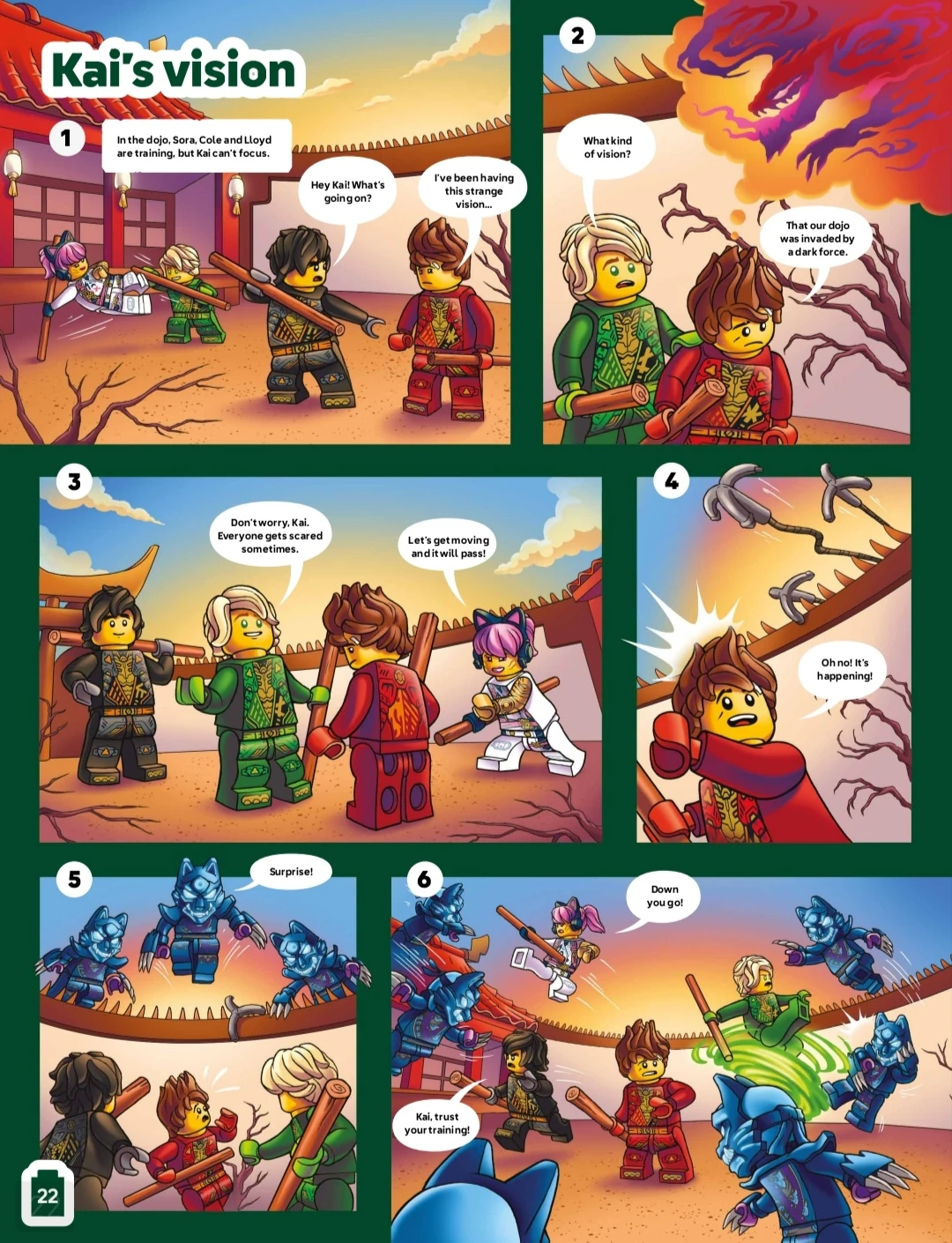 Kai's vision | Ninjago Wiki | Fandom