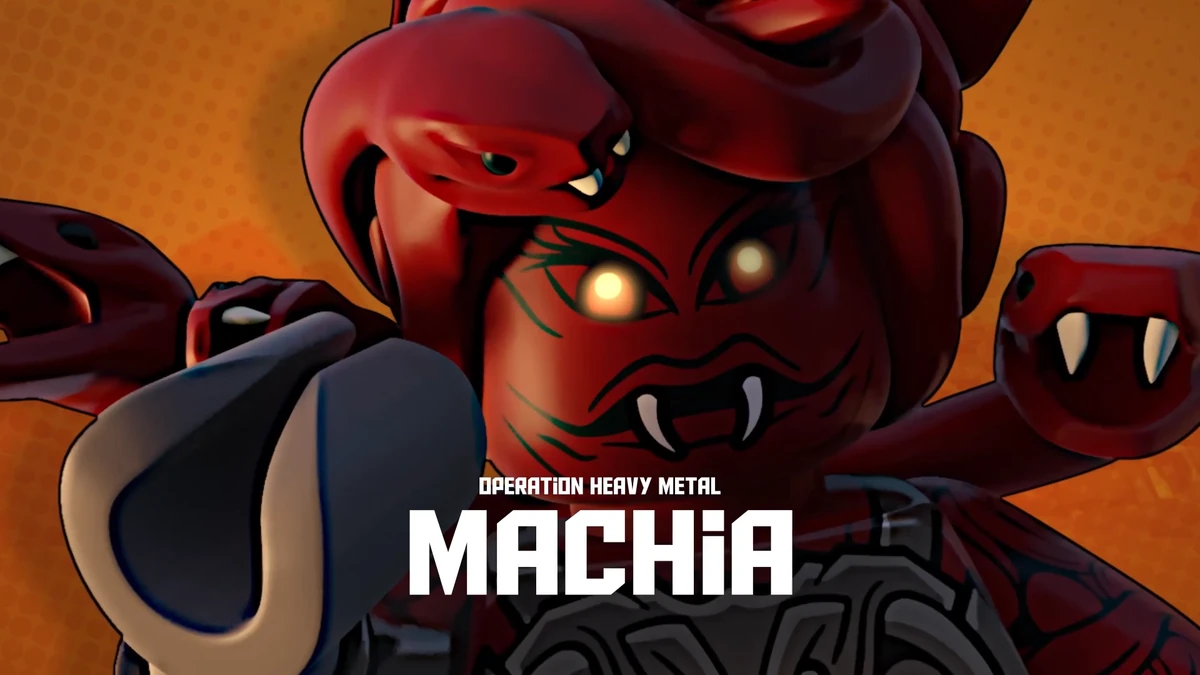 Operation Heavy Metal: Machia | Wiki Ninjago | Fandom