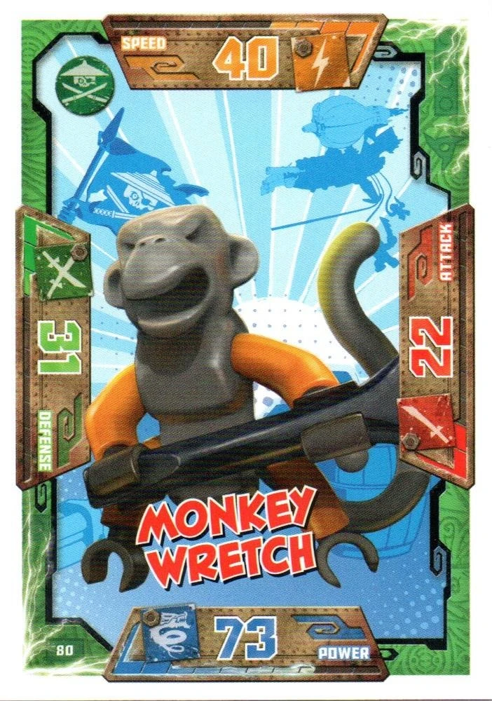 Card 80 - Monkey Wretch (TCG S1) | Ninjago Wiki | Fandom