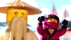 Lego Ninjago Pink Ninja