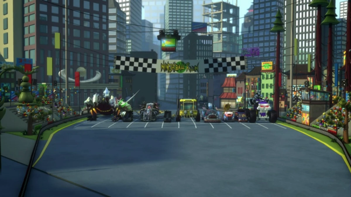Ninjaball Run (race) | Ninjago Wiki | Fandom
