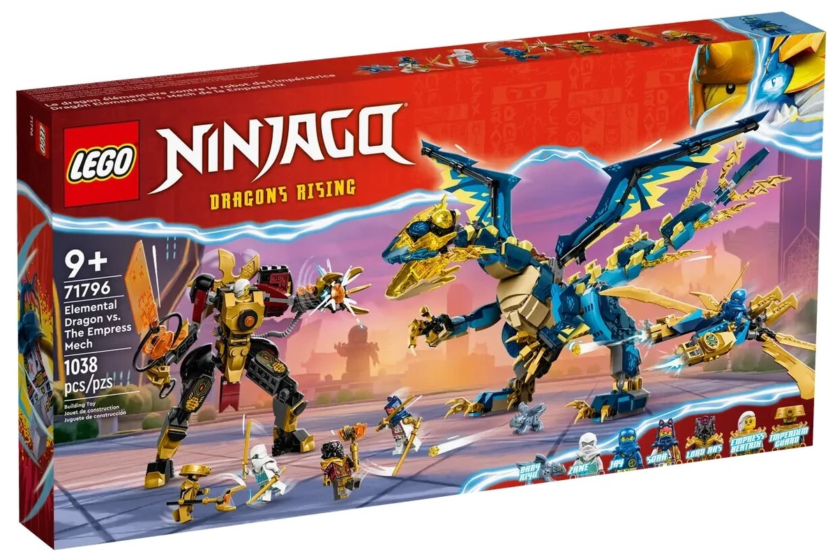 71796 Dragón Elemental vs. Mech de la Emperatriz | Wiki Ninjago | Fandom