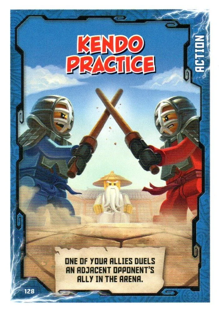 Card 128 - Kendo Practice (TCG S1) | Ninjago Wiki | Fandom