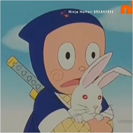 Shishimaru turns into a rabbit | Ninja Hattori Wiki | Fandom