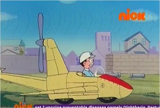 Kenichi flies in the sky | Ninja Hattori Wiki | Fandom