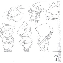 how to draw ninja hattori family step by step