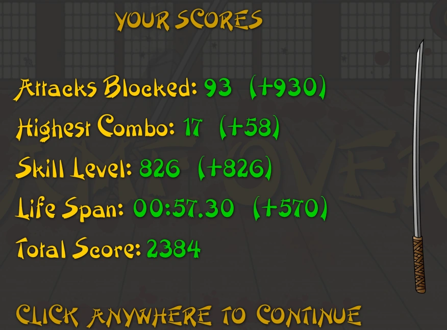 Results Screen | Ninja-Ja Wiki | Fandom