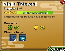 Ninja Thieves! | Ninja Saga Wiki | Fandom
