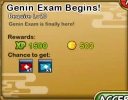 Genin Exam Begins! | Ninja Saga Wiki | Fandom