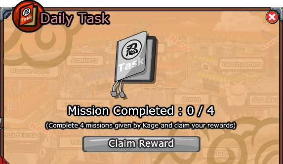 Daily Task | Ninja Saga Wiki | Fandom