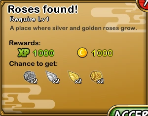 Roses found! | Ninja Saga Wiki | Fandom