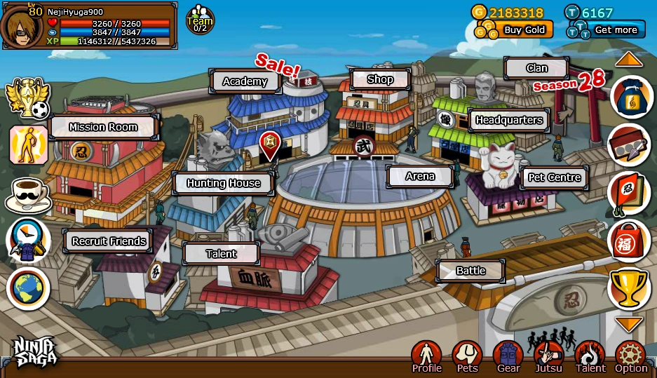 Town | Ninja Saga Wiki | Fandom