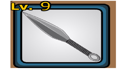 Tiger Tooth Kunai | Ninja Saga Wiki | Fandom