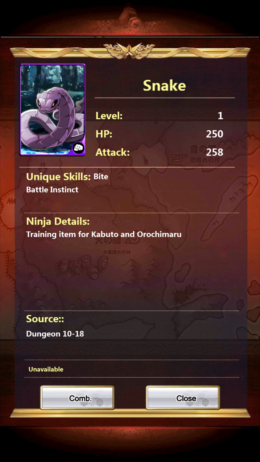 Snake (Purple) | Ninjutsu OL Wikia | Fandom