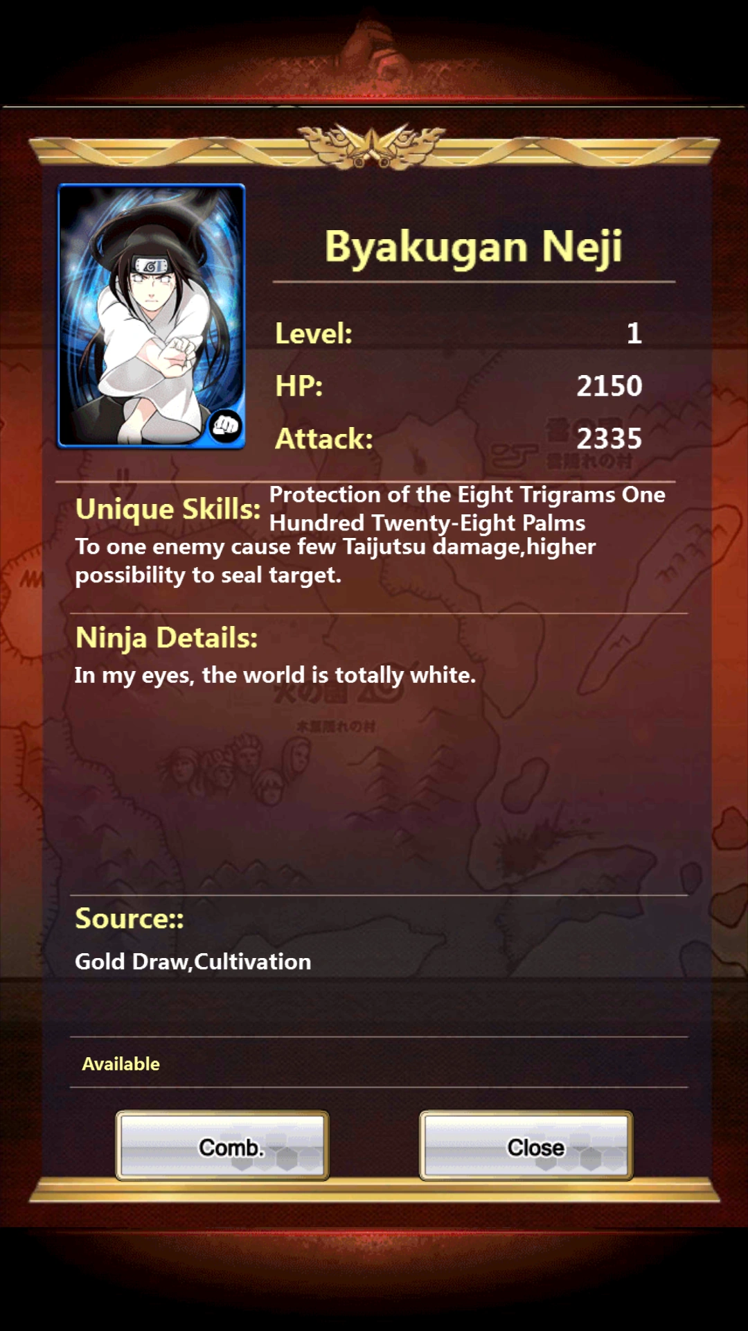 Byakugan Neji (Blue) | Ninjutsu OL Wikia | Fandom