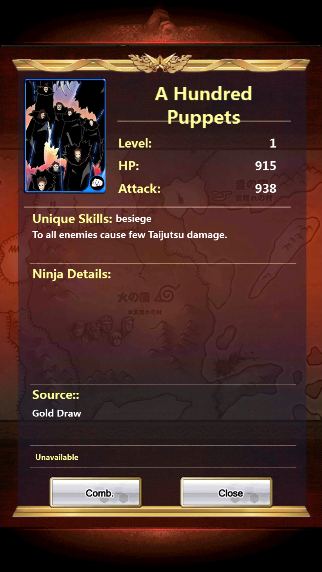 A Hundred Puppets (Blue) | Ninjutsu OL Wikia | Fandom