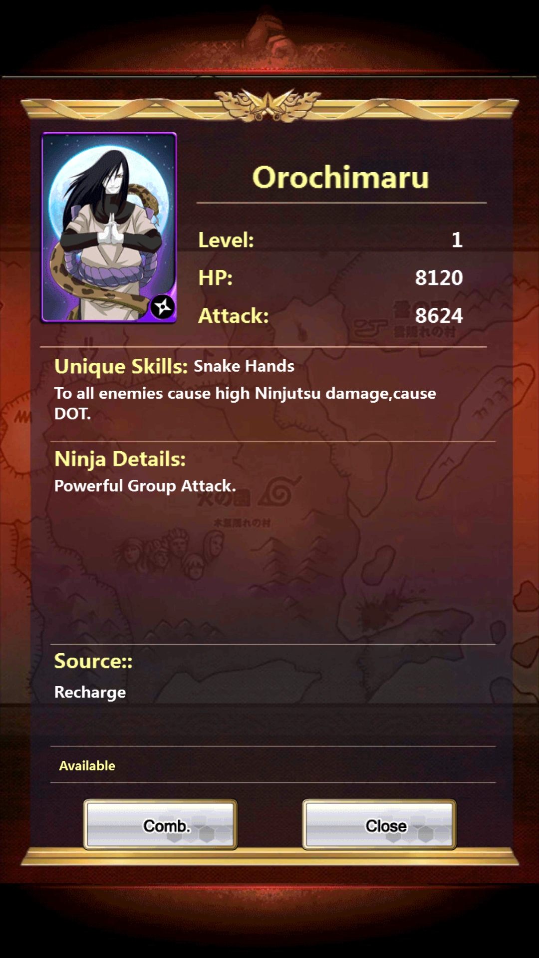 Orochimaru (Purple) | Ninjutsu OL Wikia | Fandom