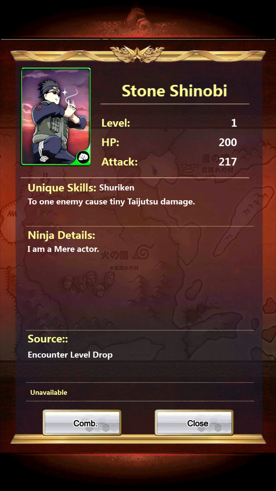 Stone Shinobi (Green) | Ninjutsu OL Wikia | Fandom