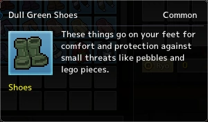 Dull Green Shoes | Nin Online Wiki | Fandom