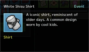 White Shisu Shirt | Nin Online Wiki | Fandom