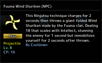 Fuuma Wind Shuriken (NPC) | Nin Online Wiki | Fandom