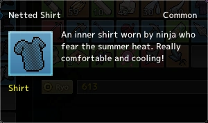 Netted Shirt | Nin Online Wiki | Fandom