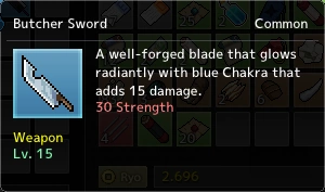 Butcher Sword | Nin Online Wiki | Fandom