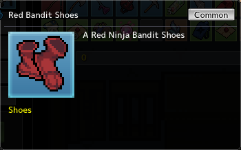 Red Bandit Shoes | Nin Online Wiki | Fandom