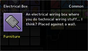 Electrical Box | Nin Online Wiki | Fandom
