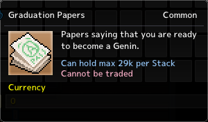 Graduation Papers | Nin Online Wiki | Fandom
