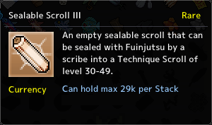 Sealable Scroll III | Nin Online Wiki | Fandom