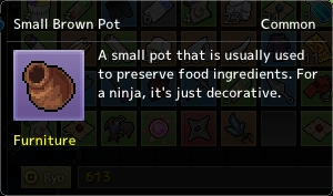 Small Brown Pot | Nin Online Wiki | Fandom