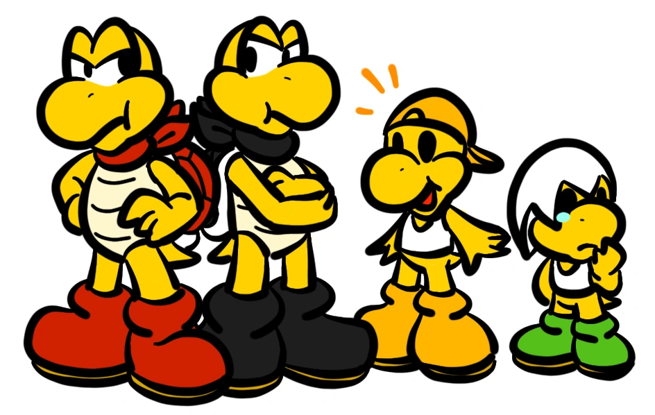 Here Come the Koopa Bros.!! (ask-thecoolestofcool) | Nintendask Wikia ...
