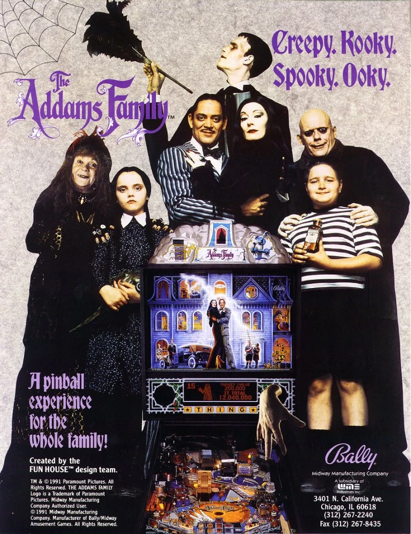 Addams Family Pinball | Nintendo 64 Wiki | Fandom
