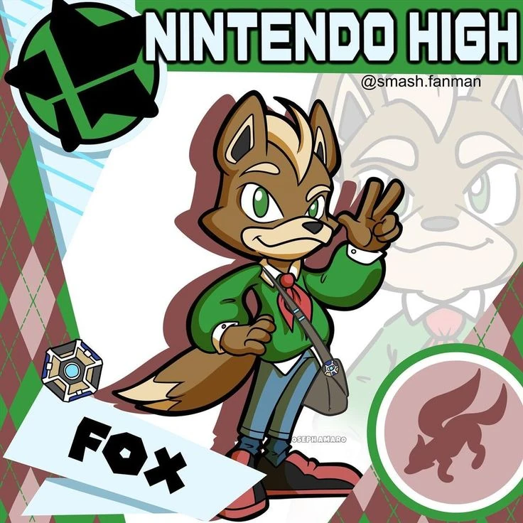 Fox | Nintendo High Wiki | Fandom