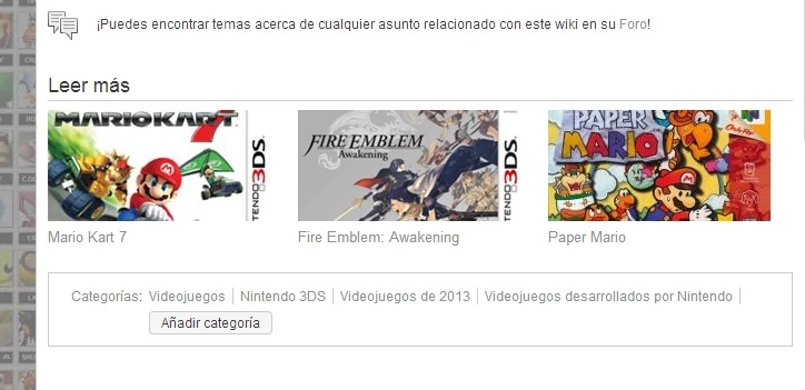 Nintendo Wiki:Categorizando un articulo | Nintendo Wiki | Fandom
